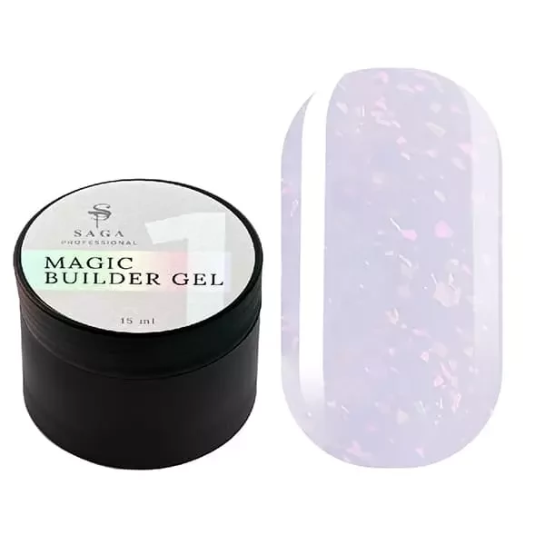 Exclusive price for Builder Gel Saga MAGIC no.01 15 ml ☛from official site